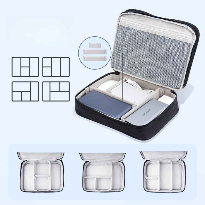 DIY Electronics Organizer Bag: Keep Gadgets & Cables Organize – Lention