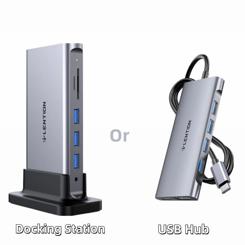 USB Hub or Docking Station: Which One Is Right for Your Laptop? – Lention