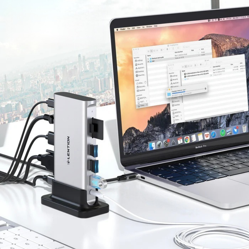 Is 100W Power Delivery Enough? USB C Docking Station Speed Test – Lention