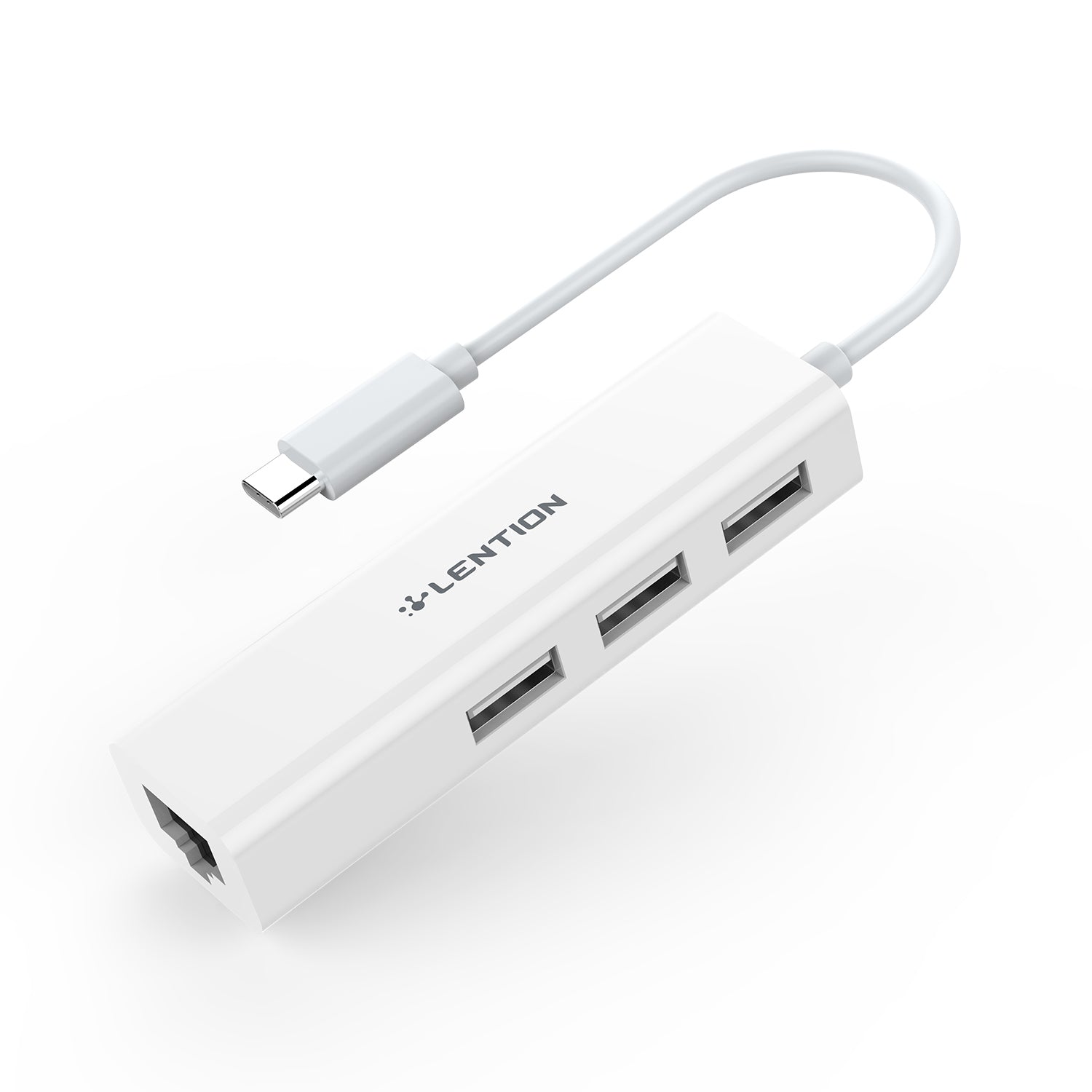 LENTION USB C to 3 USB 2.0 Ports Hub|Lention