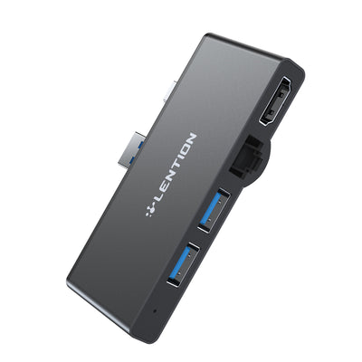 Lention usb c hub with SD/Micro SD 3.0 Card Reader|Lention