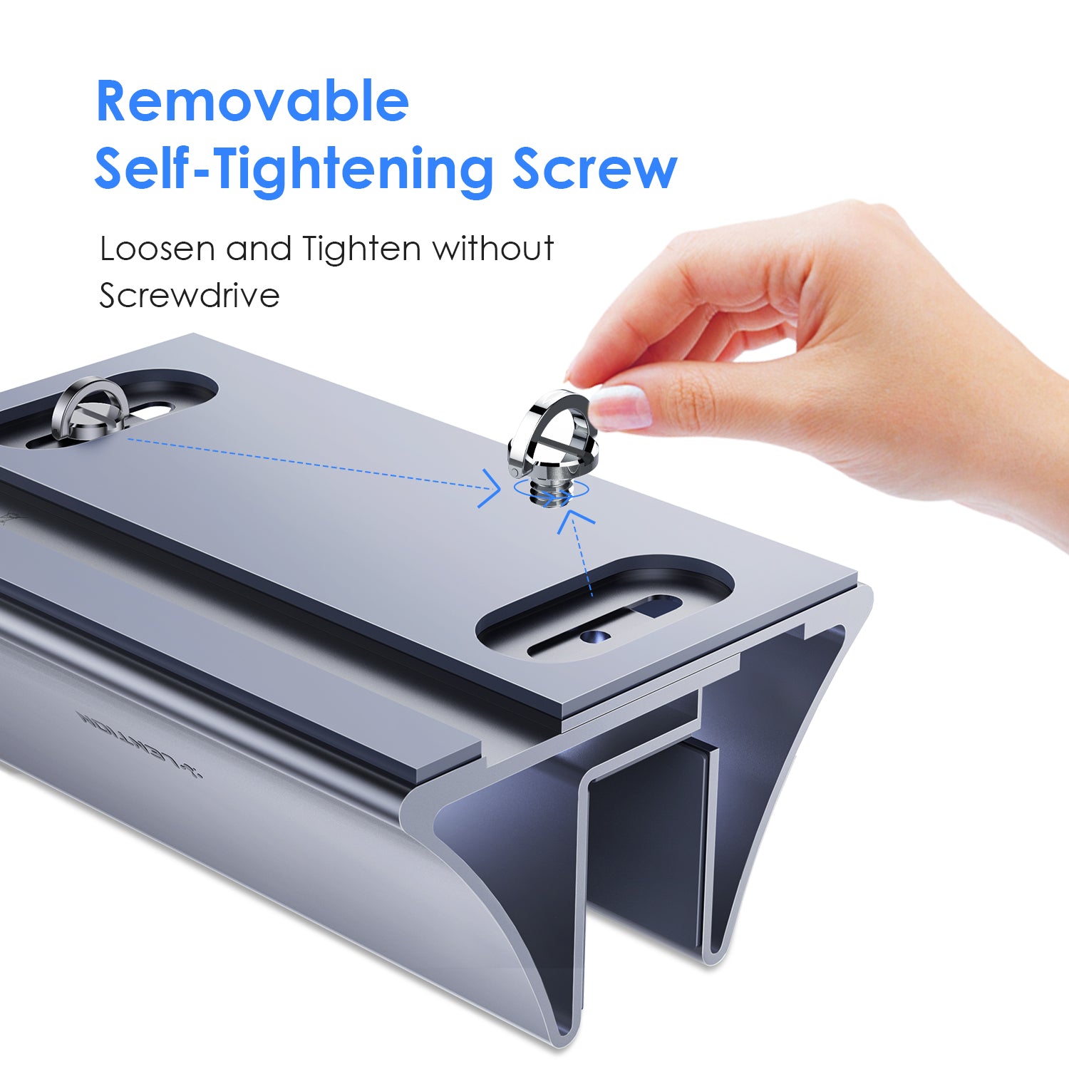 LENTION Aluminum Space-Saving Vertical Desktop Stand (Stand-LS2) – Lention